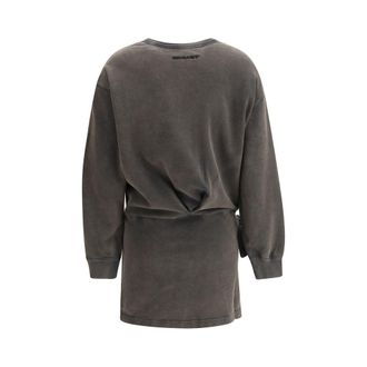 Isabel Marant Womens Gray Cotton Casual Dress