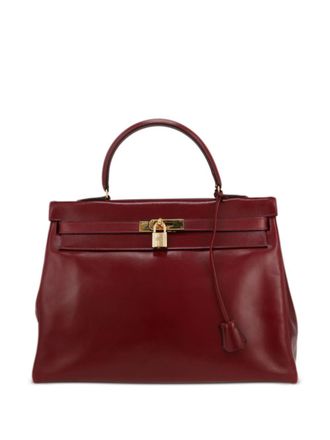 Herm&egrave;s sac &agrave; main Kelly35 - Rouge