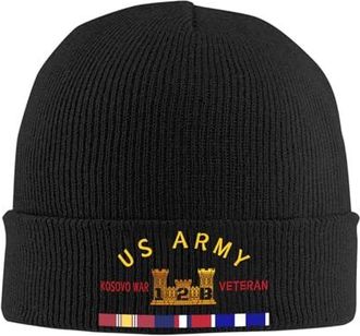 Generic Bonnet Thermo Ancien Combattant du G&eacute;nie De Combat (Mos 12B) Coupe-Vent Bonnets Unisexe Bonnet en Tricot pour Homme Ext&eacute;rieur Cyclisme