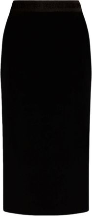 Versace Jeans Couture Damen, Röcke, Schwarzk, XSGröße