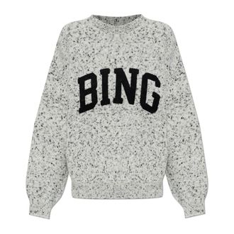 Anine Bing Round-Neck Strickwaren - - Knitwear - Damen - Grau - S