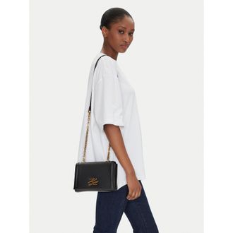 Karl Lagerfeld Handtasche KARL LAGERFELD A1W30174 Schwarz