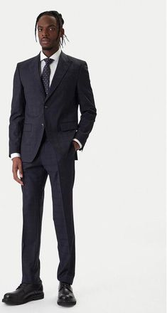 HUGO BOSS Anzug H-Huge 50557259 Dunkelblau Slim Fit