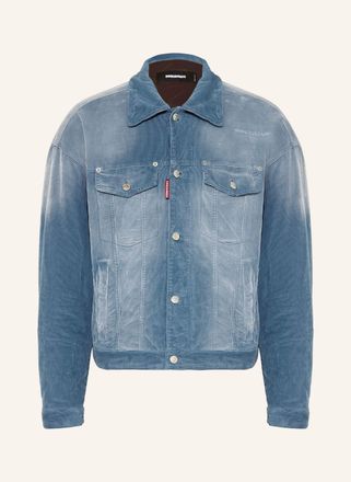 Dsquared2 Cordjacke blau