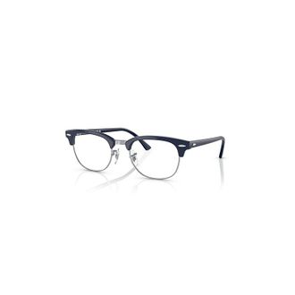 Ray-Ban Clubmaster Optics Blau Fassung Klar Glas Polarisiert 51-21