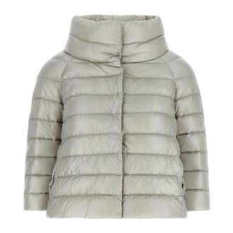 Herno Sofia Mini Hood - - Jackets - Damen - Grau - M