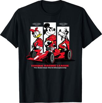 Disney Mickey & Friends Torque Racing League Race Car Driver T-Shirt