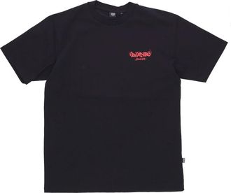Dolly Noire Kalligrafie Erneuertes Tee Schwarz Herren T-Shirt - - Tops - Herren - Schwarzk - XL