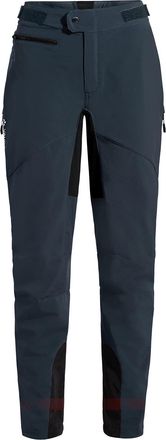 Vaude Qimsa Softshell Pants II Fahrradhose Damen, Winddichte Softshellhose Damen für Ganzjahres-Biker, Fahrradhose Winter Damen atmungsaktiv & wasserabweise