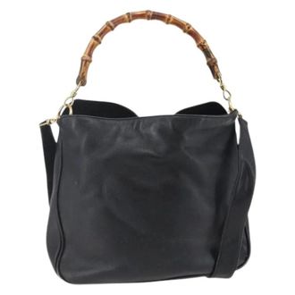Gucci Sac &agrave; main vintage Pre-owned - Femme - Pre-owned - Noir - Taille: ONE Size