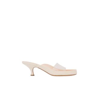 Chlo&eacute; Femme, Chaussures, Beige, Taille: 38 1/2 EU Mule &agrave; talon Junie