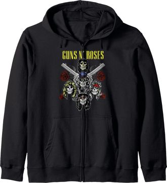 Guns n' Roses Offizielles Guns N Roses Pistols Rock Band Musik Kapuzenjacke