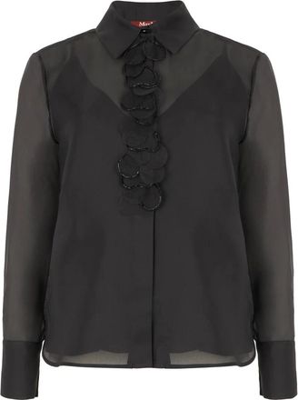 Max Mara Femme, Blouses et Chemises, Noir, Taille: 40 FR Blouses & Chemises