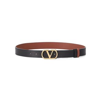 Valentino VLogo Signature Wendeg&uuml;rtel - - Accessories - Damen - Braun - 100 CM