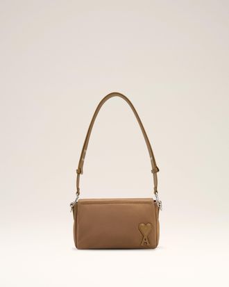 Ami Sac Marron Lunch Box Marcel En Nylon Ouatiné Noisette - TU - Unisex