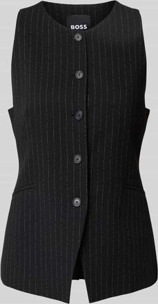 HUGO BOSS Slim Fit Weste aus reiner Viskose Modell JULERAN