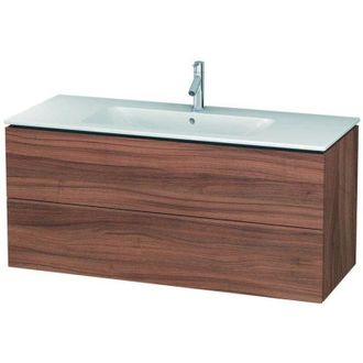 Duravit L-Cube Waschtischunterbau wandh&auml;ngend, 2 Schubk&auml;sten, - Duravit