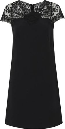 Ermanno Scervino Kleid mit Spitze - Schwarz