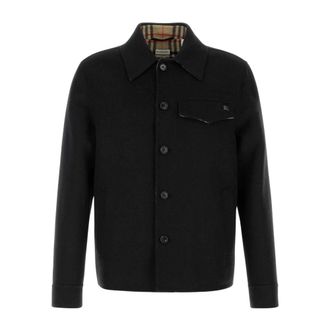 Burberry Wolljacke - - Jackets - Herren - Schwarzk - M