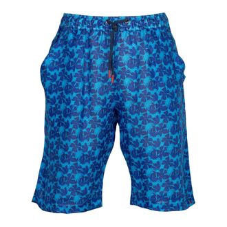 Kiton Homme, Shorts, Bleu, Taille: 2XL Linen Short Pants