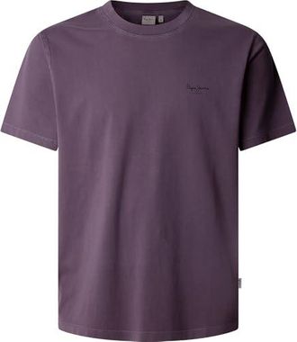 Pepe Jeans London T-Shirt Jacko pour Homme, Violet (Violet Aubergine), M
