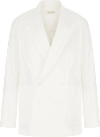 Dries Van Noten Homme, Vestes, Blanc, Taille: L Blazers