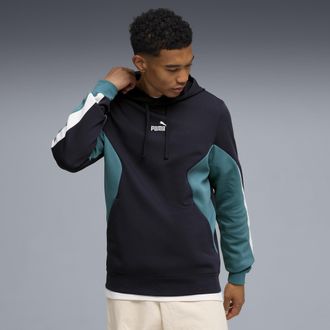 Puma Essentials Colourblock Hoodie Herren, Kleidung, Blau, XXL