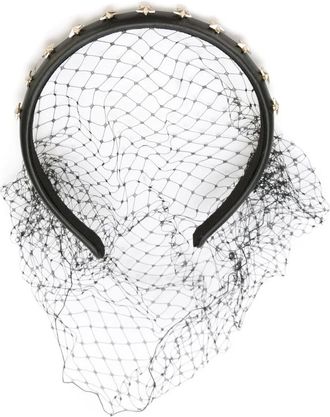 Red Valentino Femme, Accessoires, Noir, Taille: ONE Size Tulle Headband