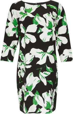 Comma Minikleid Kleid Kurzes Kleid mit All-over-Print