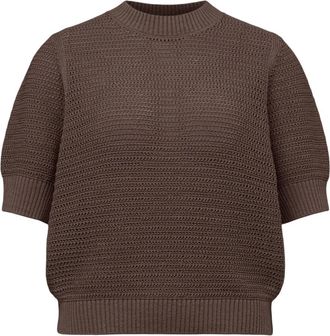 Drykorn Rundhals-Strickpullover - - Knitwear - Damen - Braun - S