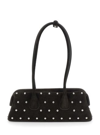 Osoi Womens Brown Shoulder Bag With Round Handles Cow