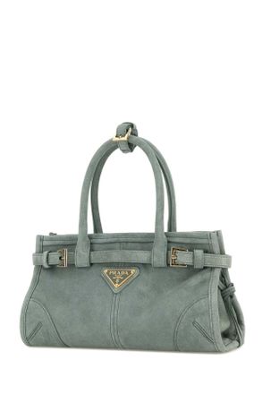 Prada Bonnie Top Handle Bag - Green