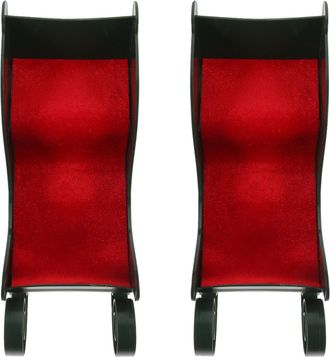 BESPORTBLE 2 St&uuml;ck Weihnachtsschlitten Tischdekoration aus Kunststoff mit Weihnachtsmann und S&uuml;&szlig;igkeitenhalter Festliches Schlittenmodell f&uuml;r Schreibtisch und We