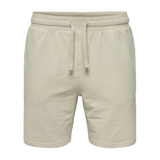 Only & Sons Only & Sons, Herren, Shorts, Beige, SGr&ouml;&szlig;e