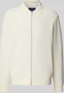 Mc Neal Cardigan mit Polokragen und Reißverschluss