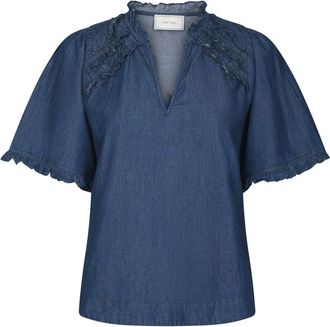 Neo Noir Femme, Blouses et Chemises, Bleu, Taille: 42 FR Blouses