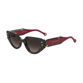 Carolina Herrera Femme, Accessoires, Brun, Taille: 50 MM Lunettes Authentiques avec Service de Qualit&eacute; Sup&eacute;rieure