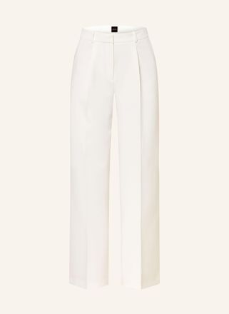 HUGO BOSS Marlenehose Tiwi weiss