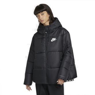 Nike Nike DJ6997 W NSW TF RPL Classic Tape JKT Jacket Womens Black/Black/White S