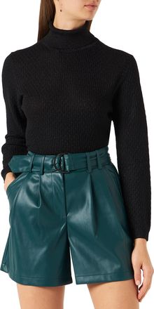 Nafnaf Damen Fonna Sh2 Shorts, Dark Green, 32