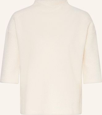 someday Someday Bouclé-Shirt Kelise Mit 3/4-Arm weiss