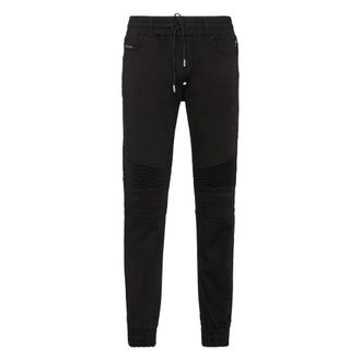 Philipp Plein Herren, Jeans, Schwarzk, W40Gr&ouml;&szlig;e