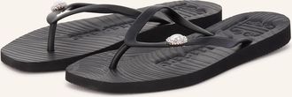 Sleepers Sleepers Zehentrenner Pearl Marseille Mit Schmucksteinen schwarz