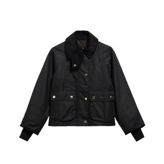 Barbour Veste cir&eacute;e Beadnell - Femme - Vestes - Noir - Taille: 36 FR