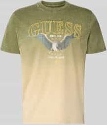 Guess Regular Fit T-Shirt aus reiner Baumwolle Modell EAGLE SCOUT