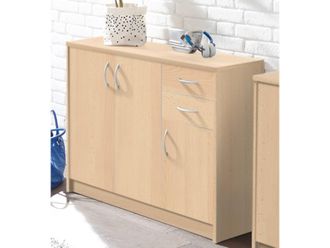 M&ouml;belando Kommode Standschrank Sideboard Beistellschrank Holzkommode Schrank Olli V Buche