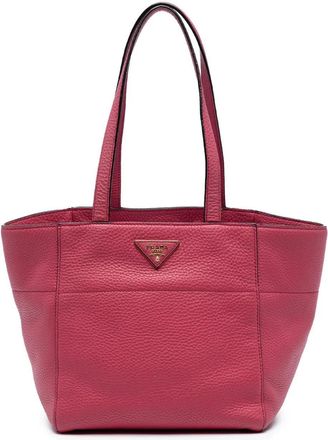 Prada Shopper - Vitello Daino Tote - Gr. unisize - in Gold - für Damen