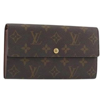 Louis Vuitton Portefeuille Long Pre-owned - Femme - Pre-owned - Brun - Taille: ONE Size