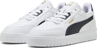 Puma Baskets Shuffle Downtown Unisexes, Puma Blanc, Bleu Marine, Or PUMA, 40 EU