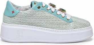 Gio+ Femme, Chaussures, Bleu, Taille: 37 EU Baskets